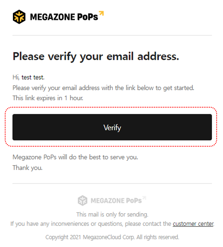 [계정] 신규 계정 생성하기 – CloudPlex Support Portal
